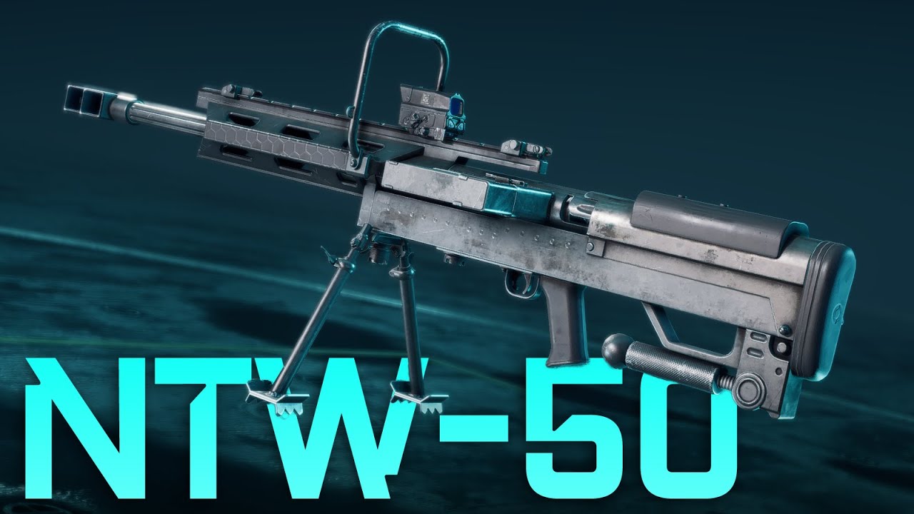 The NTW-50 Anti-Materiel Rifle in Battlefield 2042 - YouTube