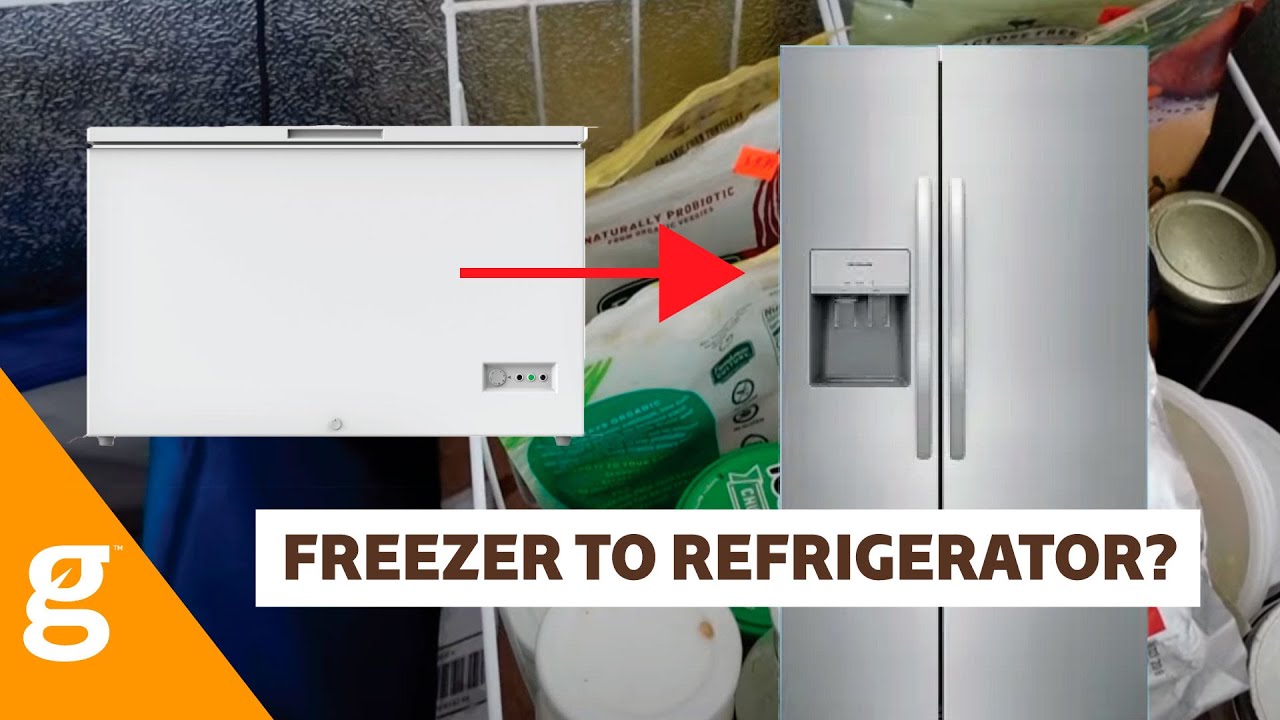 Chest freezer to refridgerator conversion - super efficient - YouTube