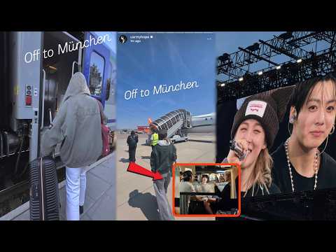 🔴 J Hope Heads to Munich TODAY! Emotional Reunion with Jimin & Jungkook Has ARMY in Tears! 💜✈️