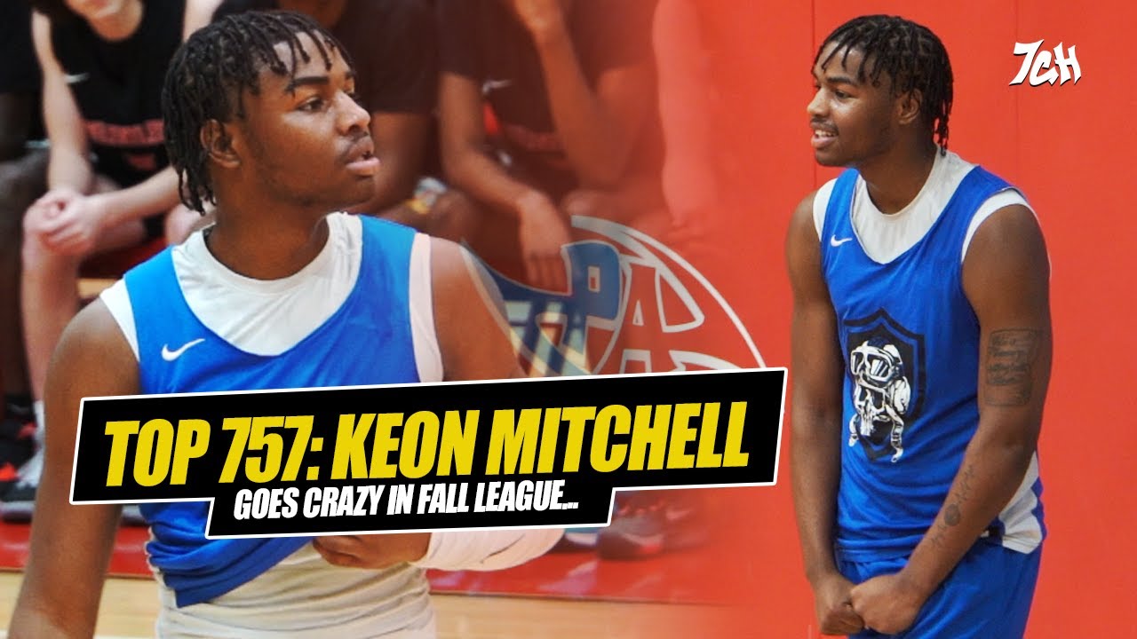 TOP 757: Keon Mitchell Activates BEAST MODE in Fall League!! Best PG in ...