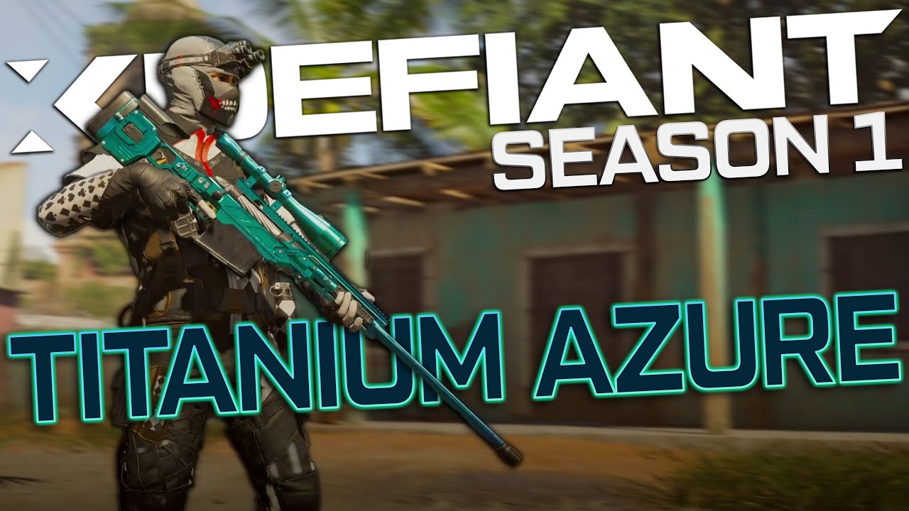 XDefiant's TITANIUM AZURE MASTERY CAMO is GORGEOUS! - YouTube