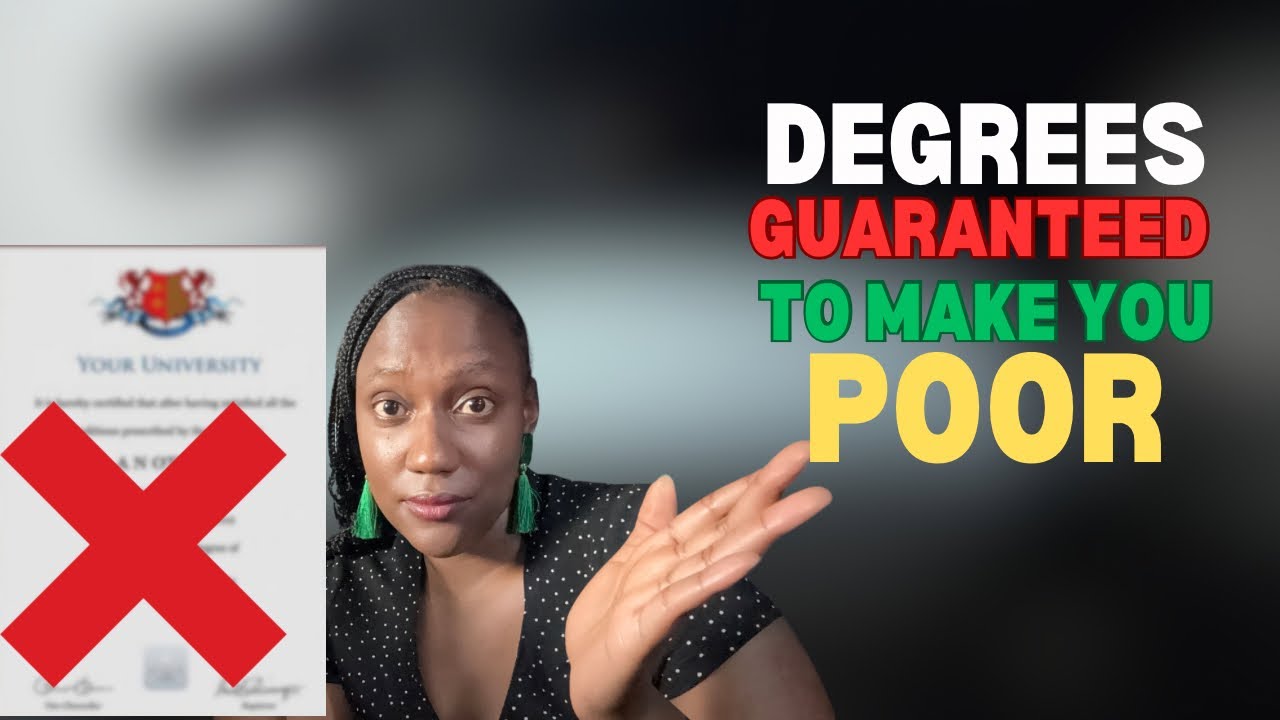 The Most Useless Degrees in the World (Degrees To Avoid) - YouTube