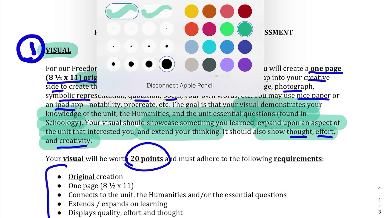 Final assessment explanation - YouTube