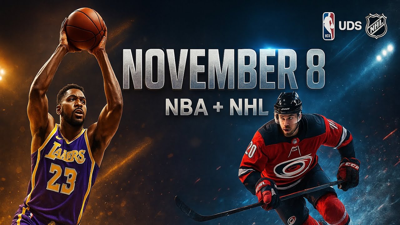 🏒🏀 November 8 Sports Breakdown | Full NBA & NHL Game Analysis🔥 - YouTube