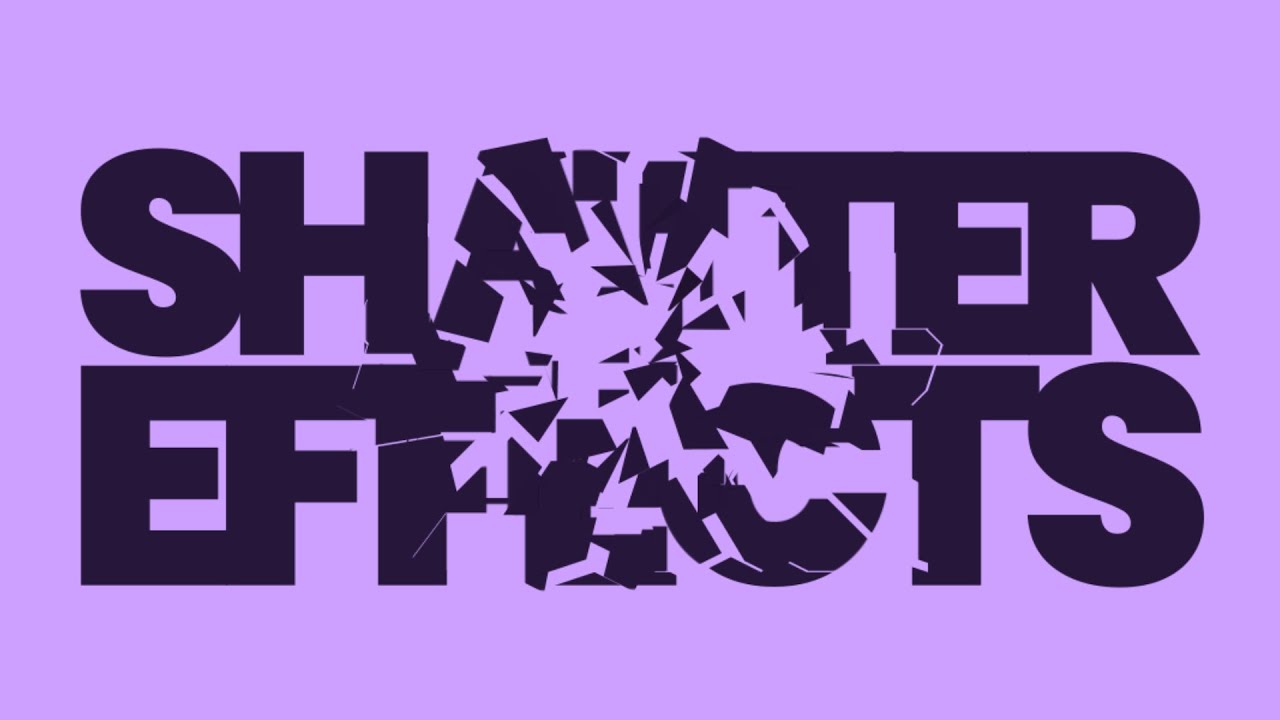 How to create carving effect - How to create break effect - Shatter ...