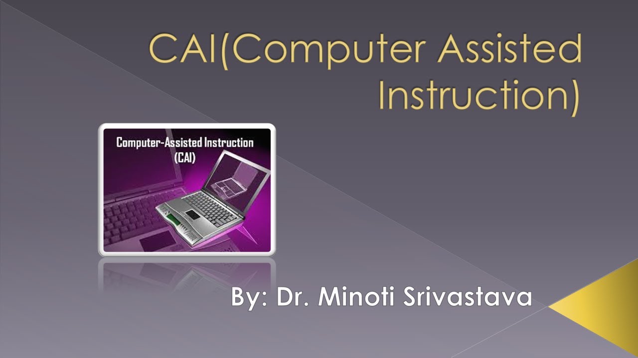 Computer Assisted Instruction.#education. #cai, #BEd, #MEd, #CTET, #TET ...
