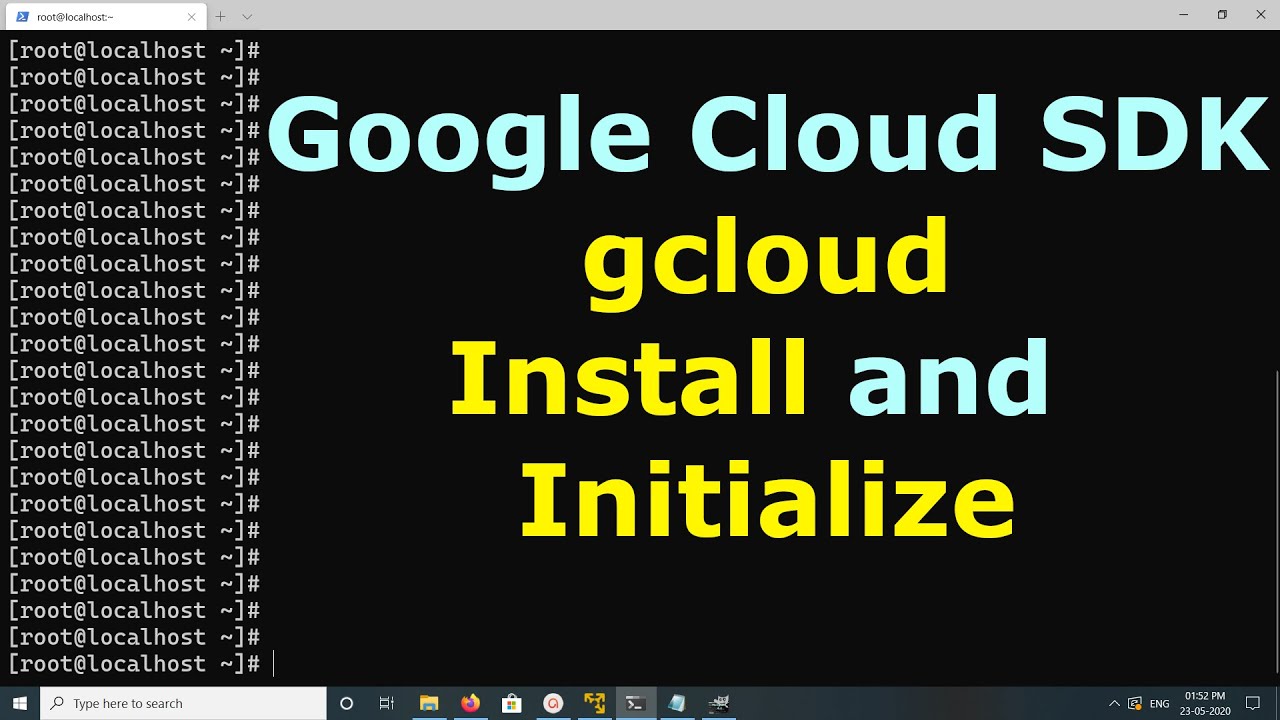 How To Install And Initialize Google Cloud SDK Gcloud YouTube how-to-install-and-initialize-google-cloud-sdk-gcloud-youtube