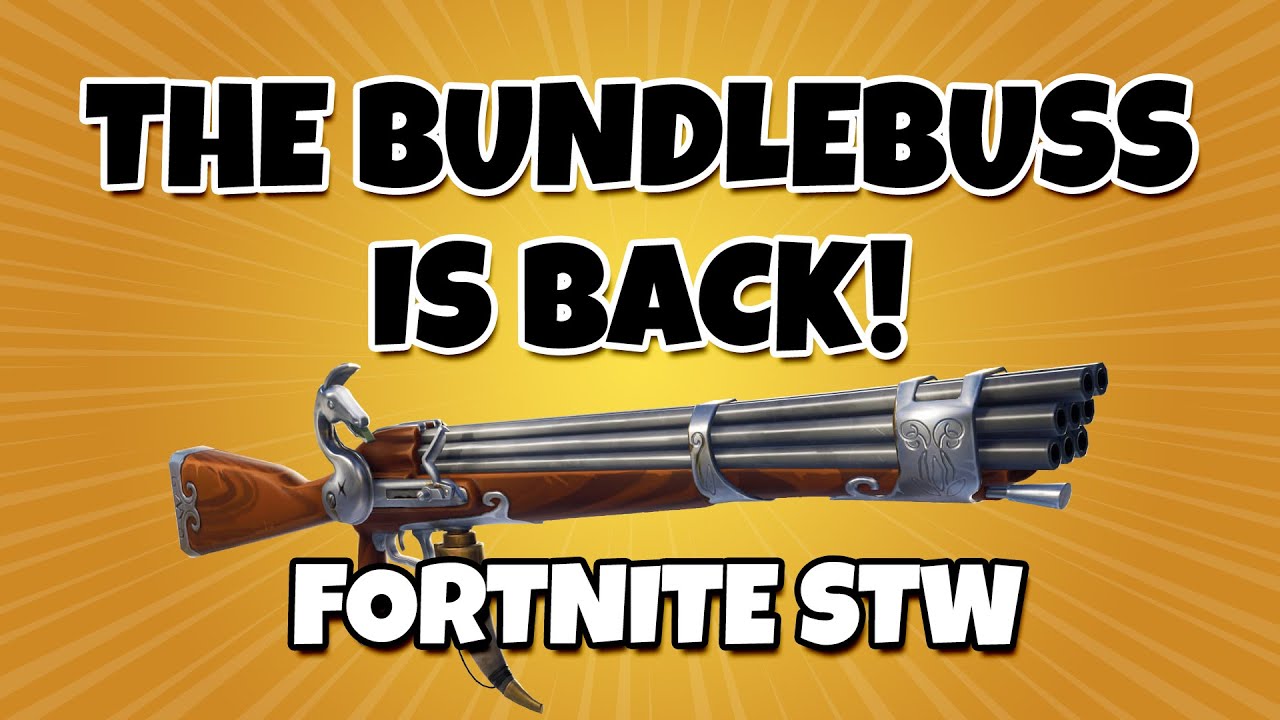The Bundlebuss is back in the Event Store | Fortnite STW (Save The ...