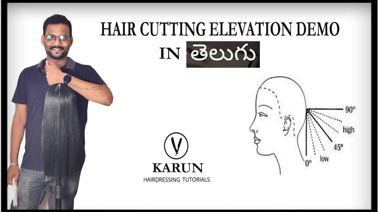 What Is Elevation In Hair cutting Terminology - YouTube