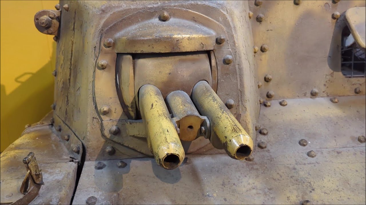 M14/41 Italian Tank, close up at The Tank Museum, Bovington - YouTube