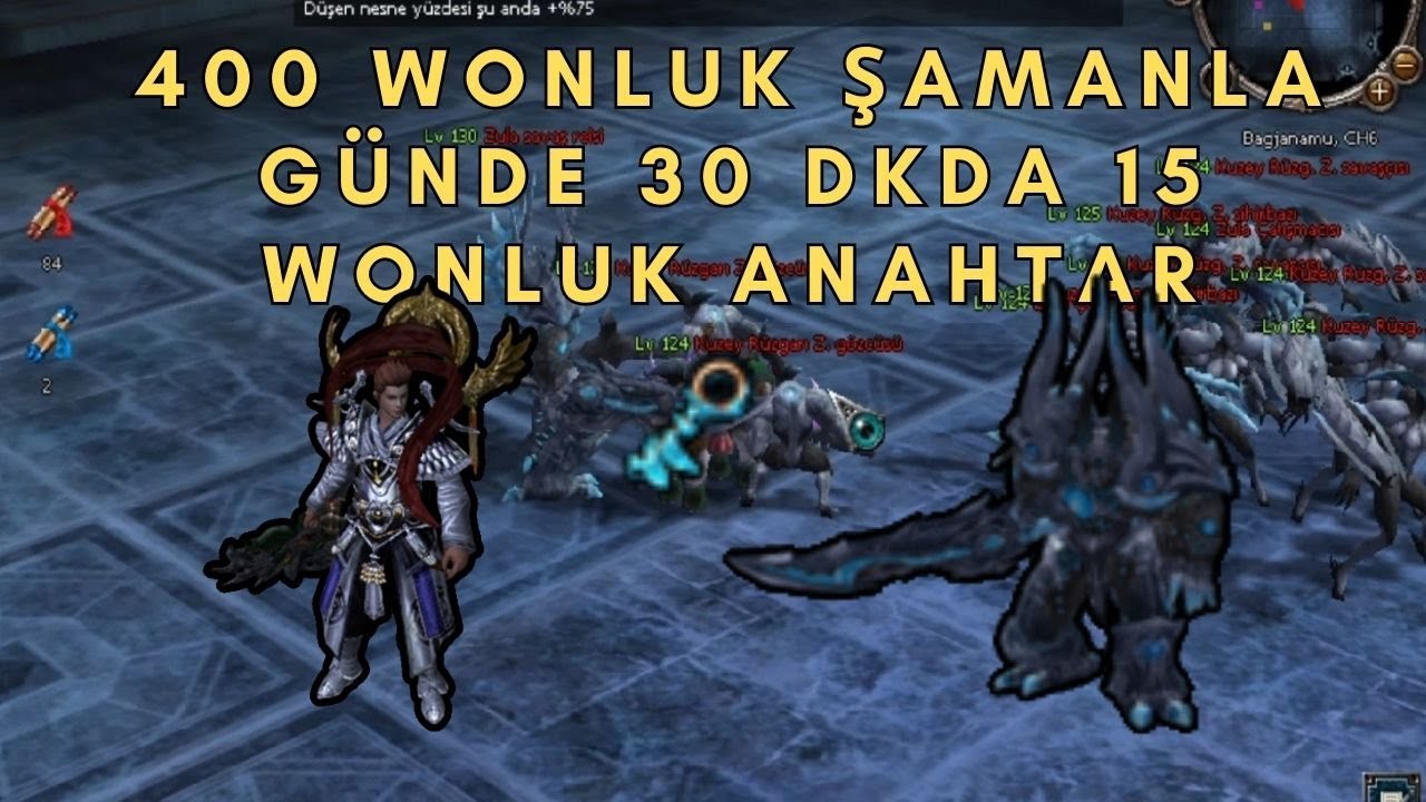 400 wonluk şamanla maximum verimli anahtar farmı | Metin2 TR BAGJANAMU - YouTube