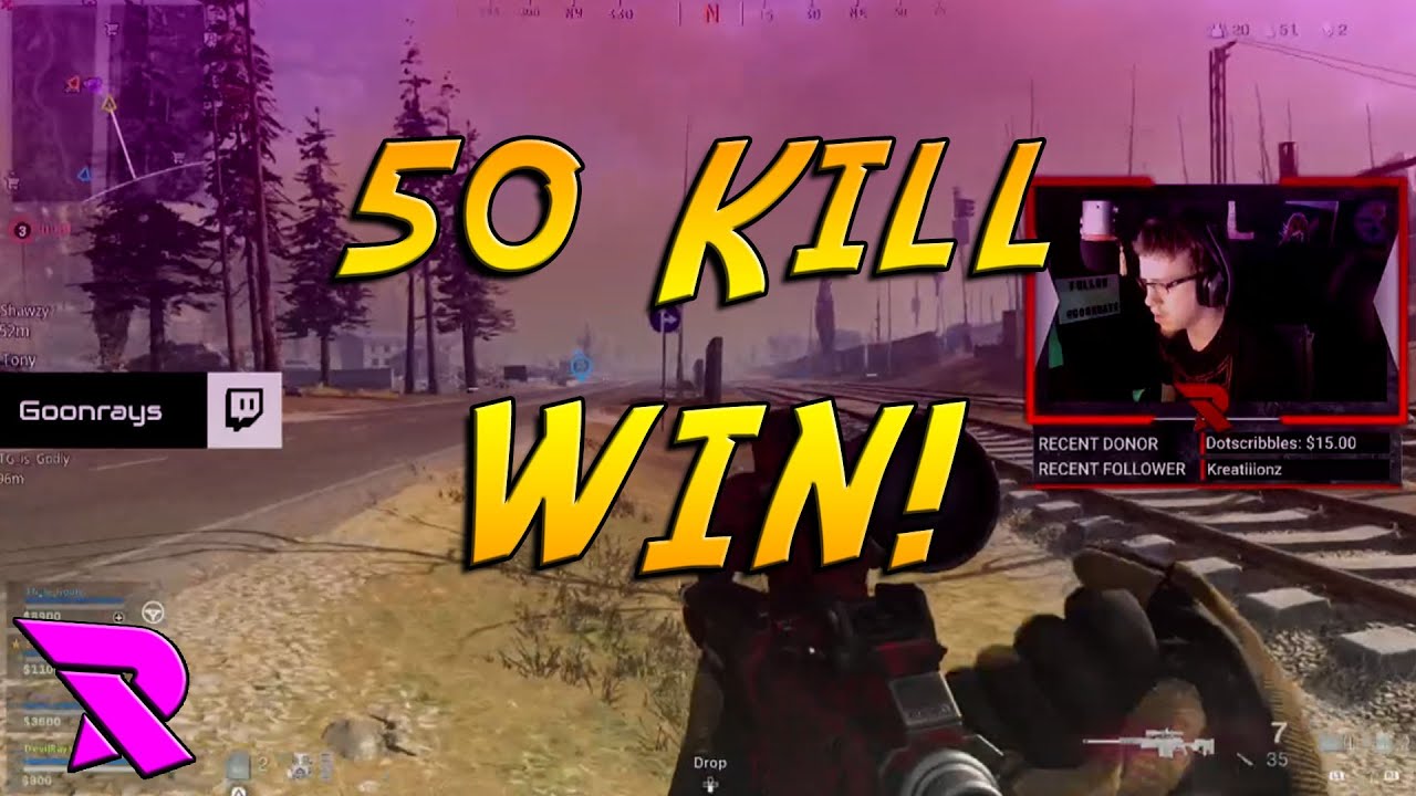 WE DROPPED A 50 BOMB! | WARZONE 50 KILL WIN! - YouTube