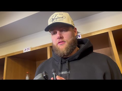 Bills tackle Ryan Van Demark on the Steelers hitting Josh Allen