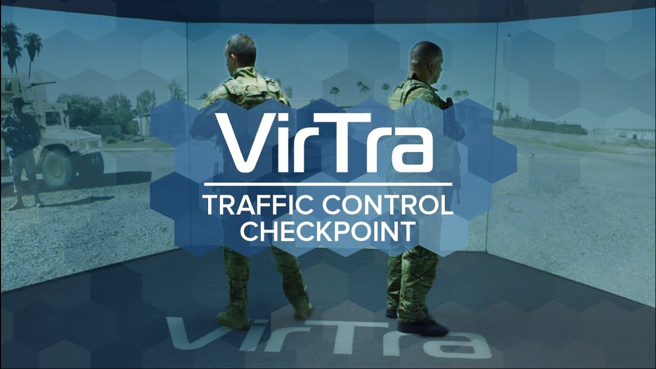VirTra | Traffic Control Checkpoint Simulation Training - YouTube