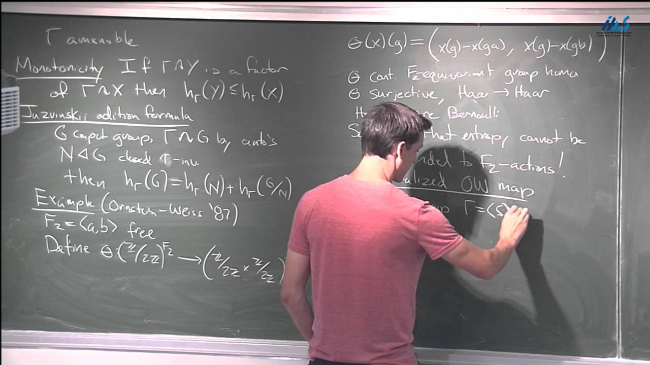 Brandon Seward -Cost, L^2-Betti numbers - YouTube