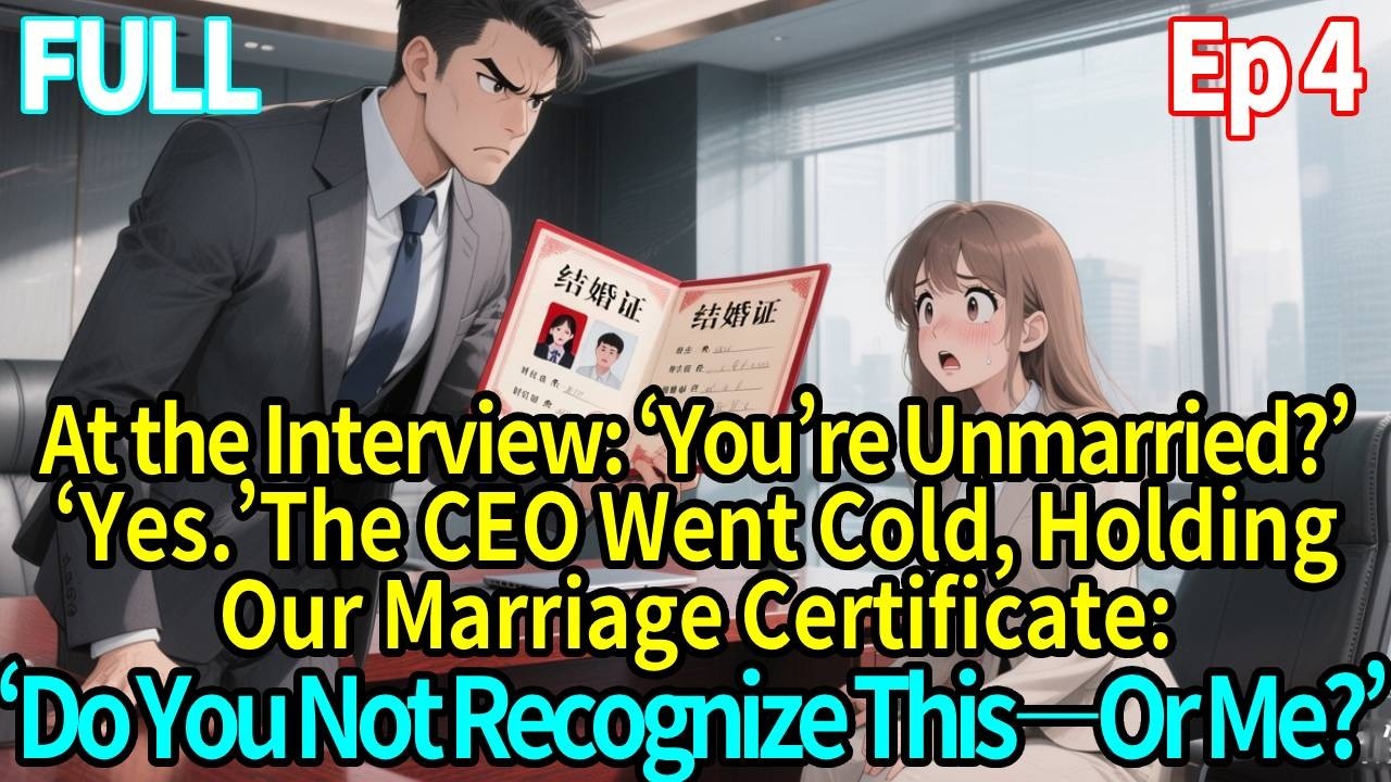 【4】You’re Unmarried?Yes.The CEO Went Cold, Holding Our Marriage ...