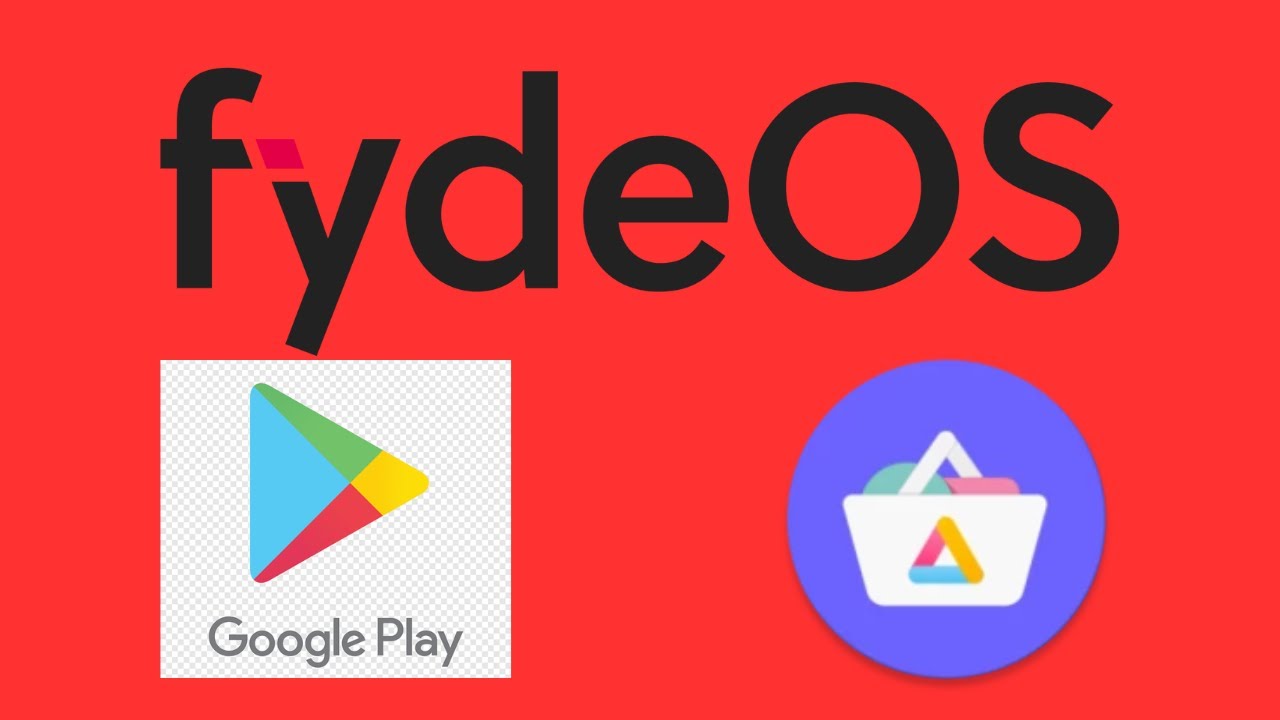 FydeOS 18 - Experiência e Instalação da Aurora Store - YouTube