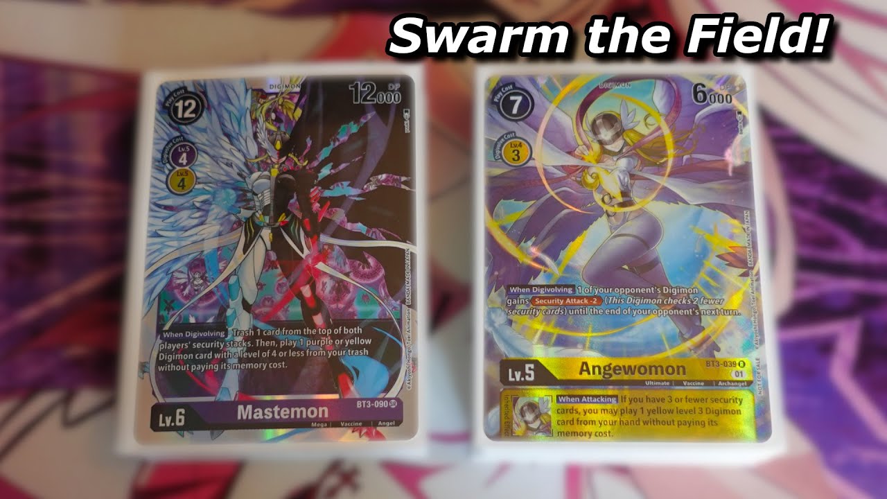 Mastemon & Dynasmon Yellow Deck Profile | Digimon TCG EX1 - YouTube