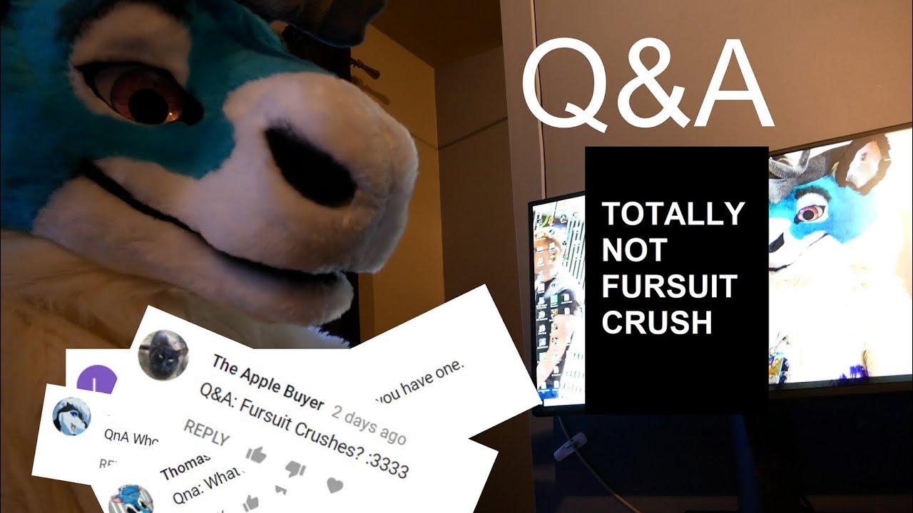 MY FURSUIT CRUSH?! BOOF'S FIRST Q&A! - YouTube