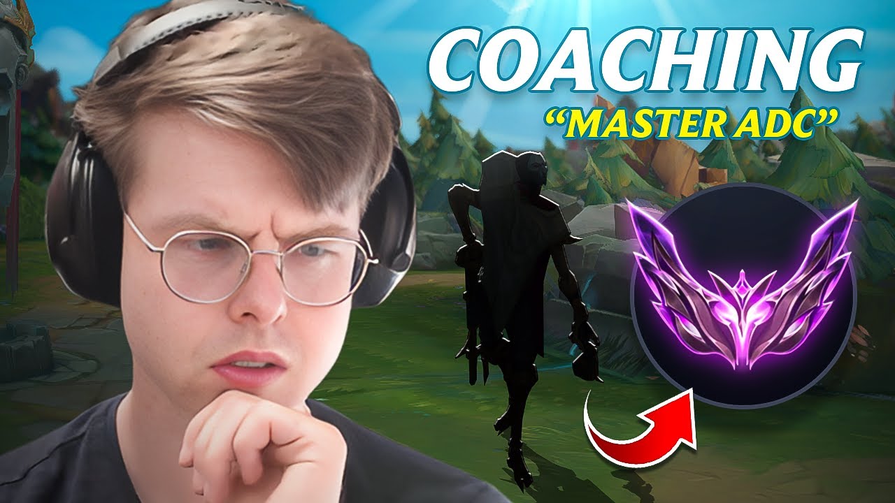 Coaching a MASTER ADC to help him RANK UP FASTER - YouTube
