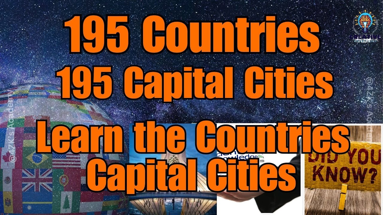 Countries and Capital Cities Quiz - Learn the Names of Capital Cities ...
