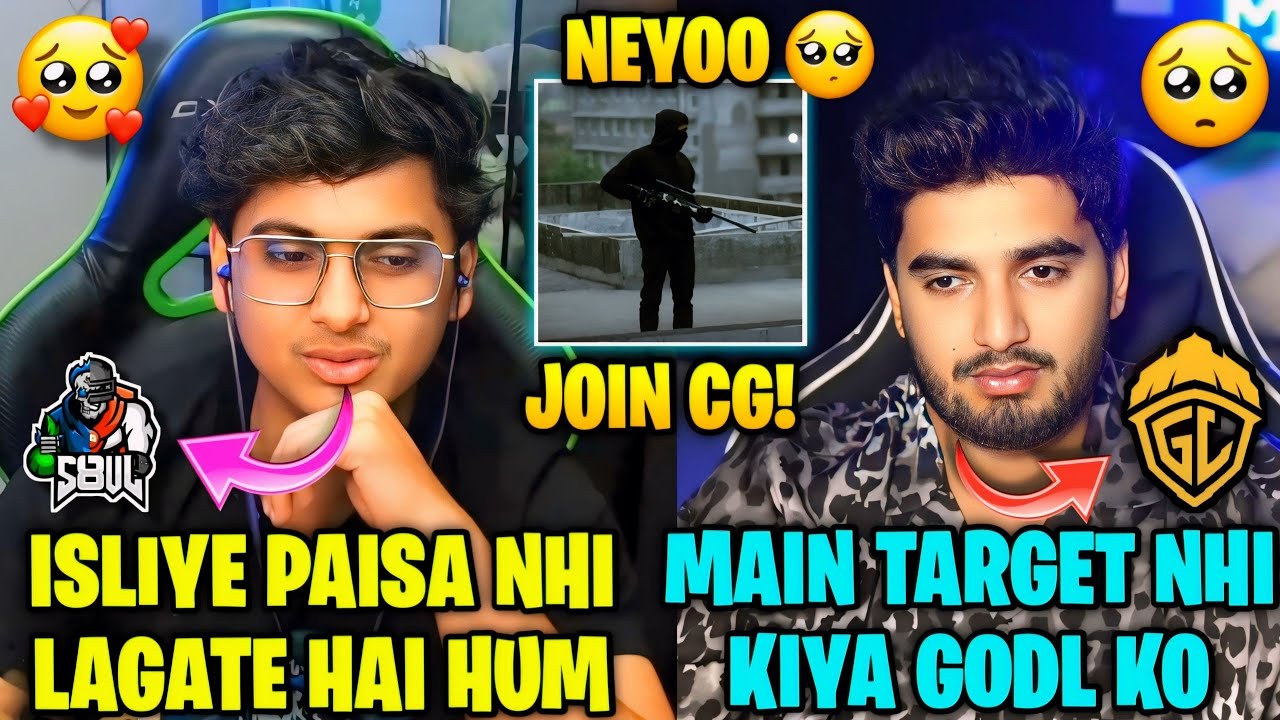 NEYOO JOINING CG NEYOO SHOOT 😳 MORTAL REACT ON WHY SOUL NOT INVESTING ...