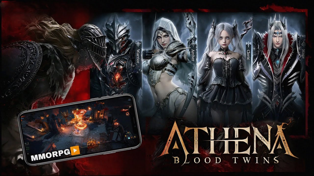 Athena Blood Twins Gameplay New MMORPG For Android/ios 2025 - YouTube