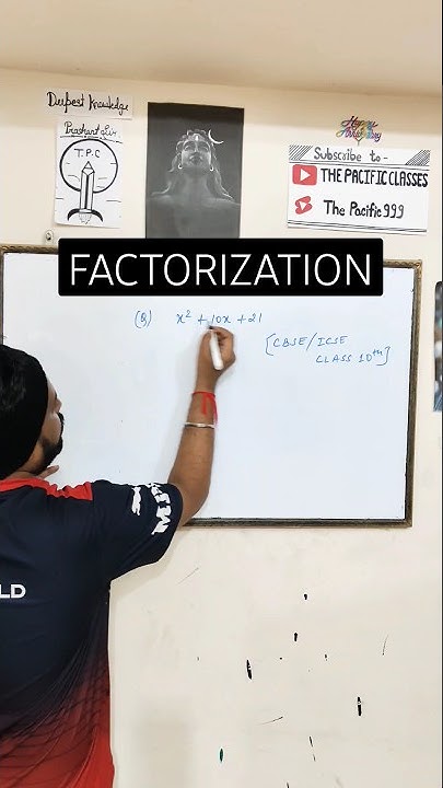 FACTORIZATION CLASS 9-10th #shortvideo #youtube #education #math #viral #trending #cbse #icse # ...