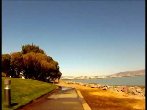 A Ride on the SF Bay Trail from San Mateo to SFO - YouTube