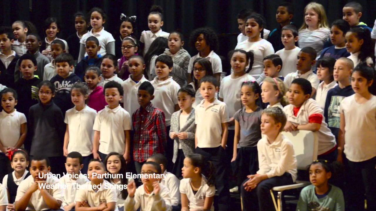 Parthum 2nd Grade Urban Voices Concert - YouTube