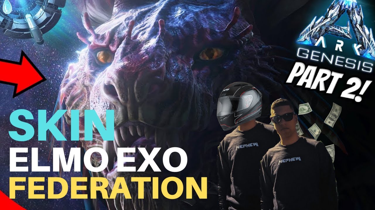 COMO LIBERAR FÁCIL A SKIN DO ELMO FEDERATION EXO DO ARK GENESIS 2 - ARK ...