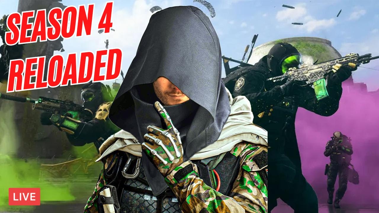 🔴LIVE - WARZONE SEASON 4 RELOADED NEW META! - YouTube