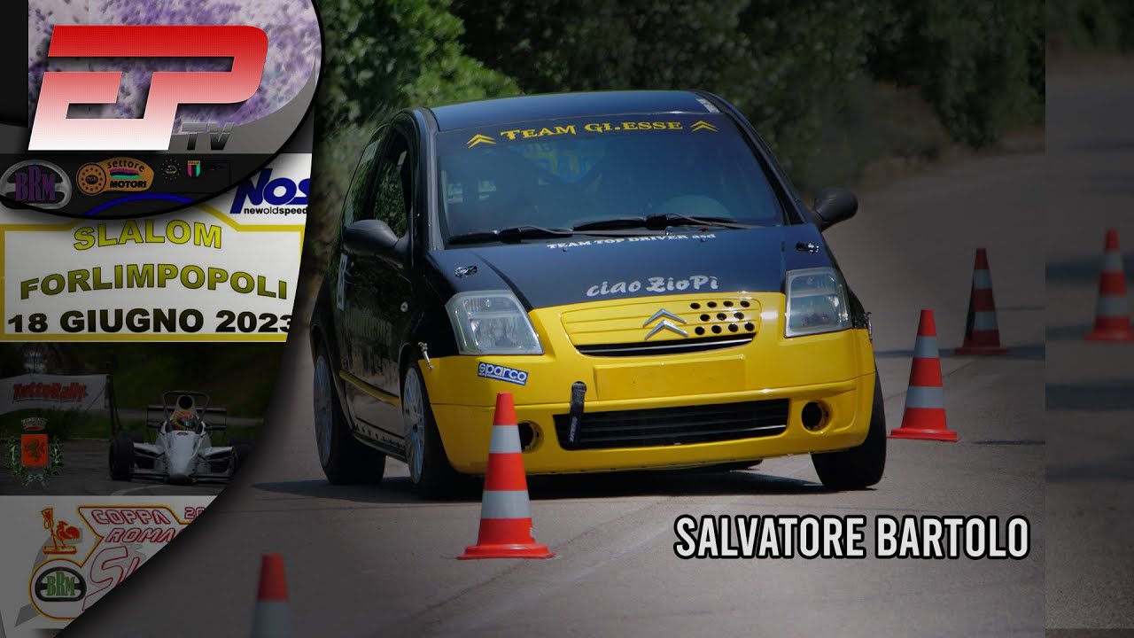 Salvatore Bartolo | Citroen C2 | Slalom Forlimpopoli 2023 - YouTube