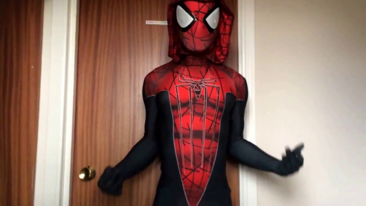 Amazing Spider-Hood suit from Zentaizone - YouTube
