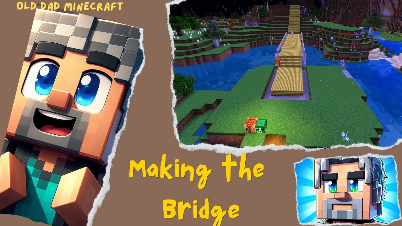 "Connecting the Dots: A Minecraft Bridge Building Challenge" - YouTube