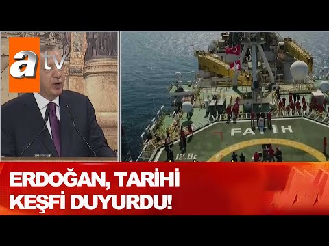 Erdoğan tarihi keşfi duyurdu! Hedef tam gaz 2023! - Atv Haber 21 Ağustos 2020