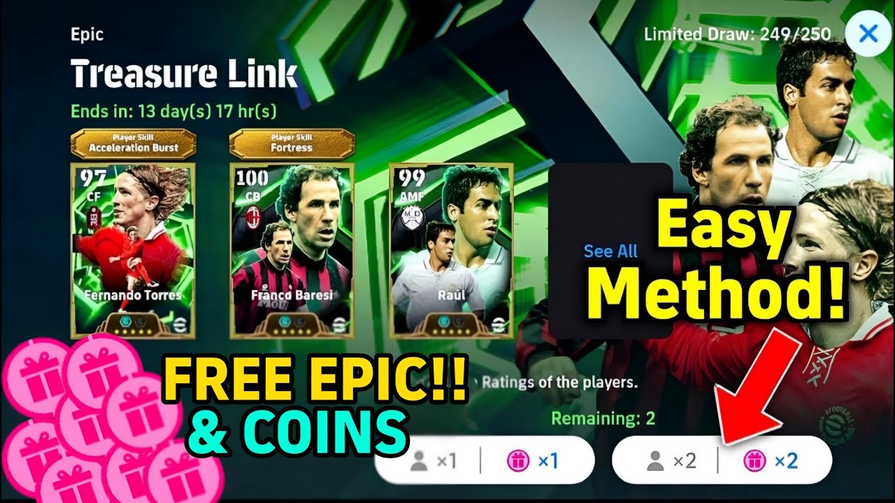 Easy Method To Complete New Treasure links Rewards, How To Get Free ...