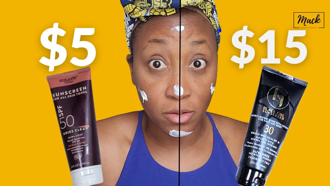 Sunscreen Showdown: Equate Sunscreen for Brown Skin vs. Black Girl ...