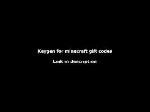Minecraft gift code keygen - YouTube