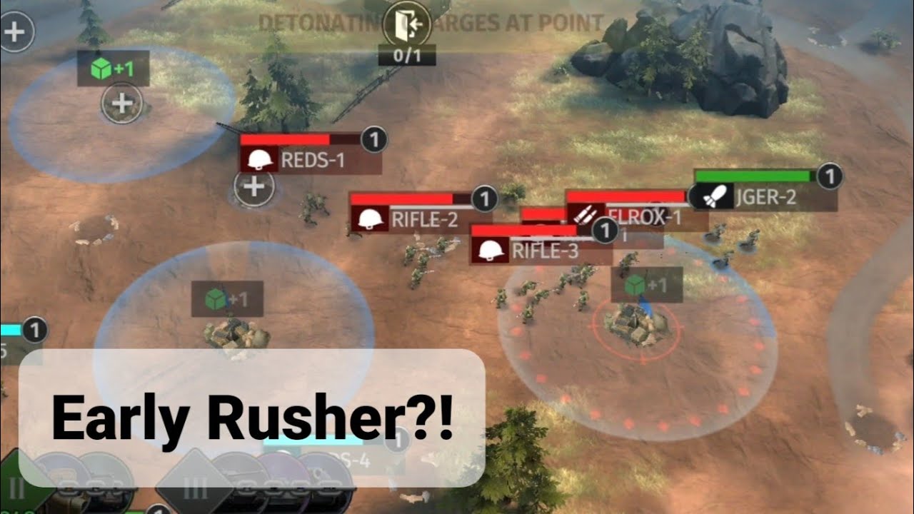 WWA RTS 2v2b: Early Rusher! Ger/Ussr vs Ussr/Usa. - YouTube