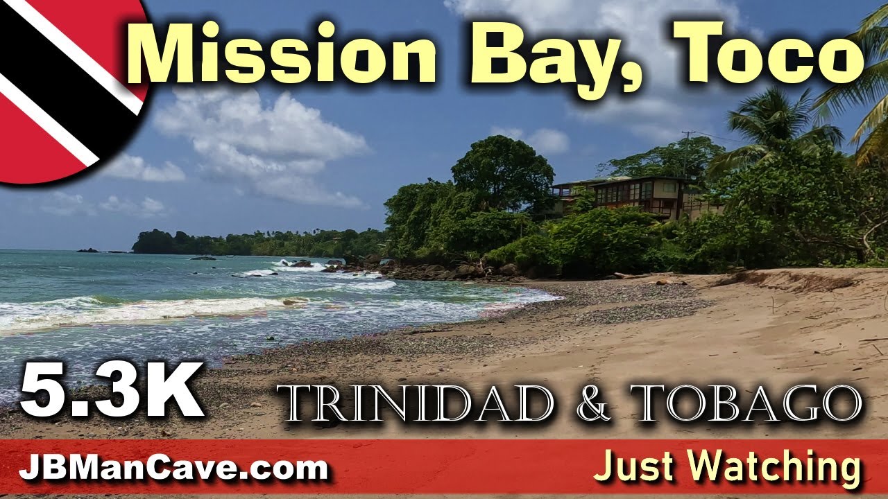 MISSION BAY TOCO Trinidad and Tobago Caribbean Trini Road Trip 5.3K ...