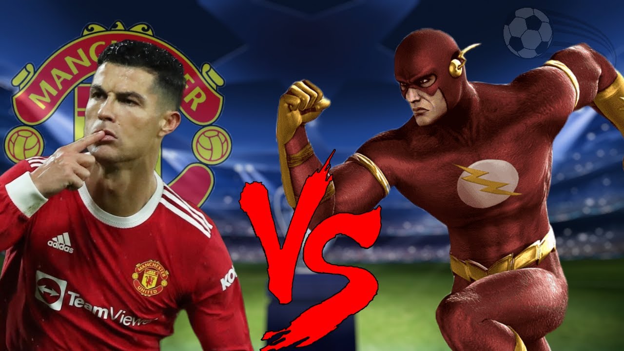 Cristiano Ronaldo vs FLASH 🔥⚡ - YouTube