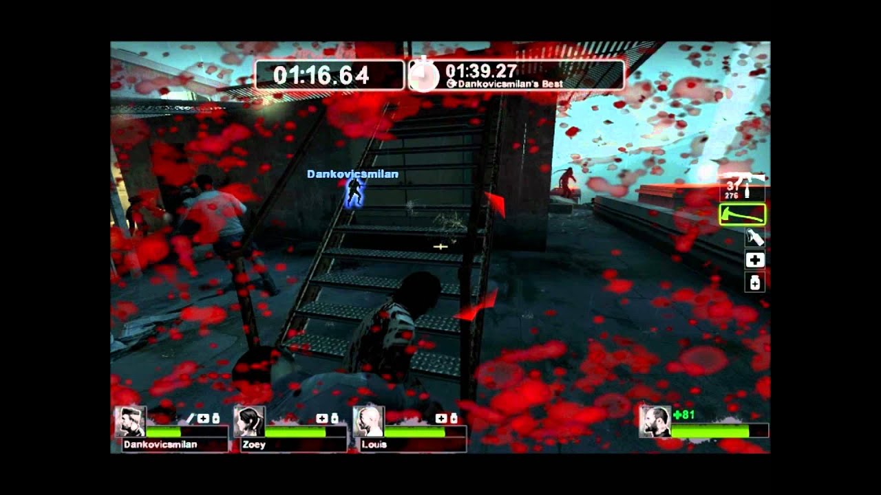 Left 4 Dead 2 Rooftop Survival - YouTube