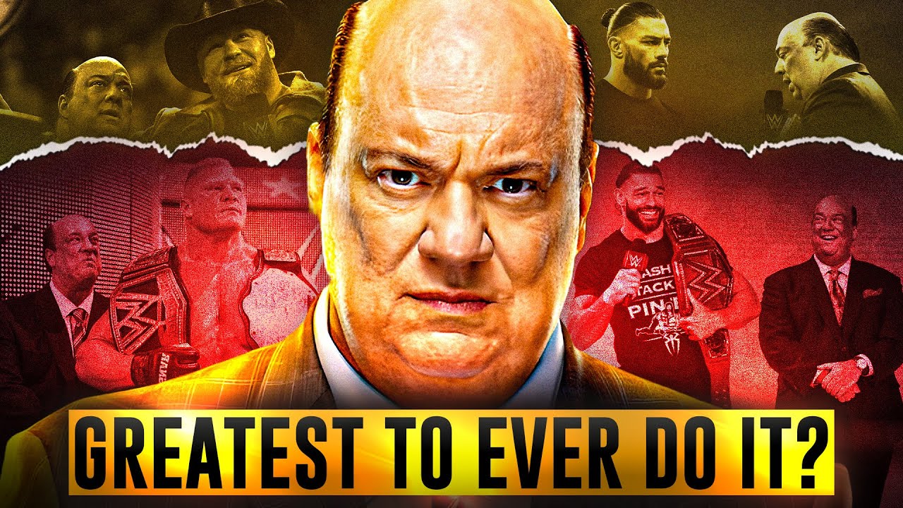 How Paul Heyman Changed Wrestling and WWE Forever - YouTube