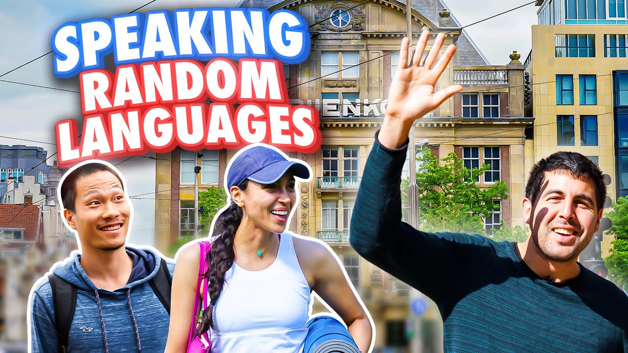 Speaking Random Languages with the People of Amsterdam - YouTube
