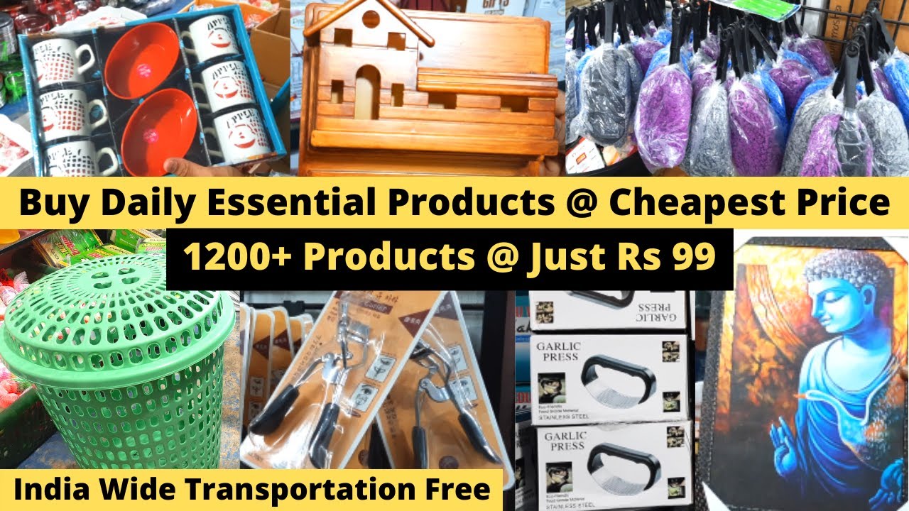 Buy Daily Essentials @ Cheapest Price, MultiFunctional Products ...