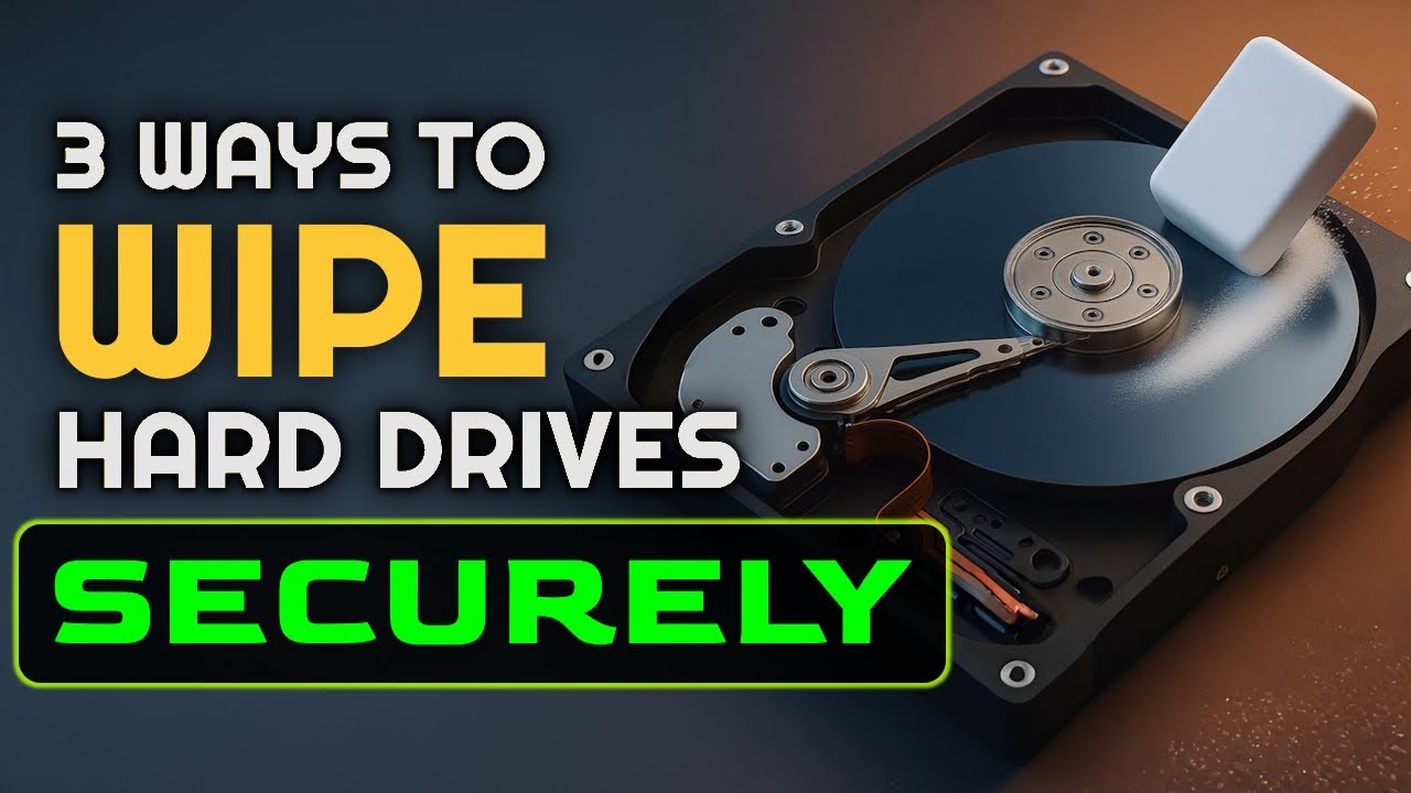 How To Erase Or Wipe Out Data On Your Hard Drives Securely Using These ...