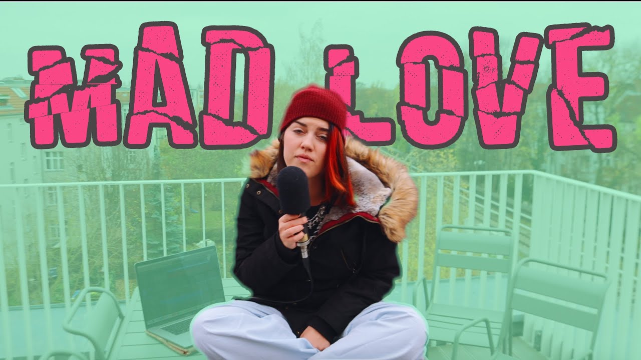 SICK GIRL SINGS ORIGINAL SONG MAD LOVE LIVE IN BERLIN | GEENA - YouTube