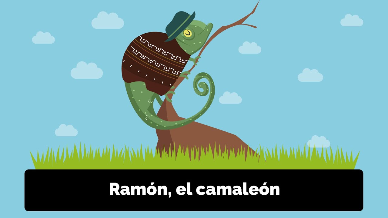Audiocuento: Ramón, el camaleón ️💚💜🧡💛 - YouTube