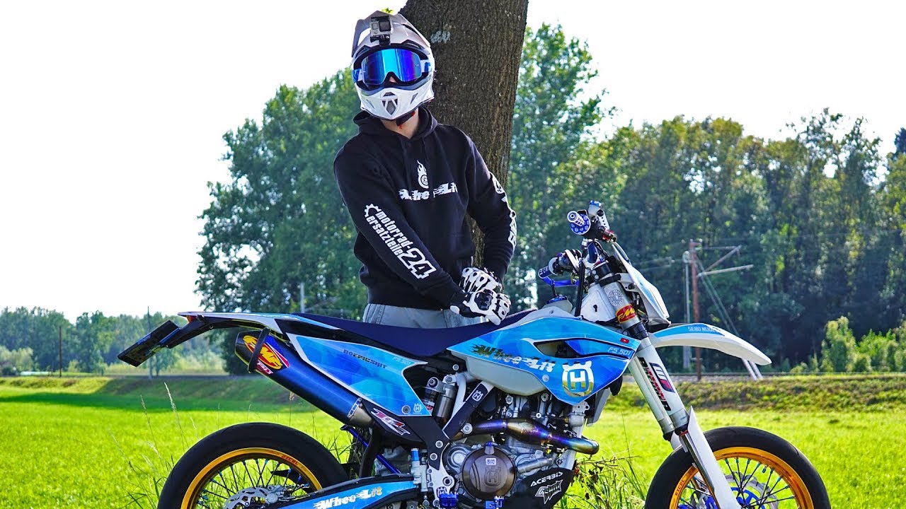 Preview | The perfect Supermoto | Husqvarna FS 501 - YouTube